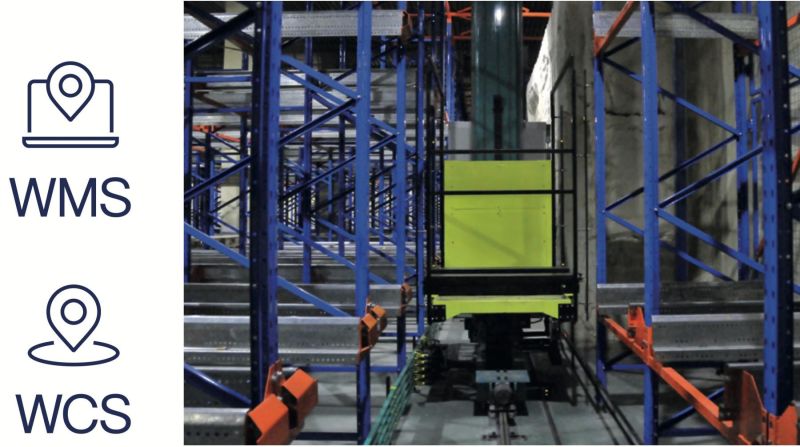 Stacker Crane with Shuttle Rack System - LARA MASTER - LARA Sistemas de ...